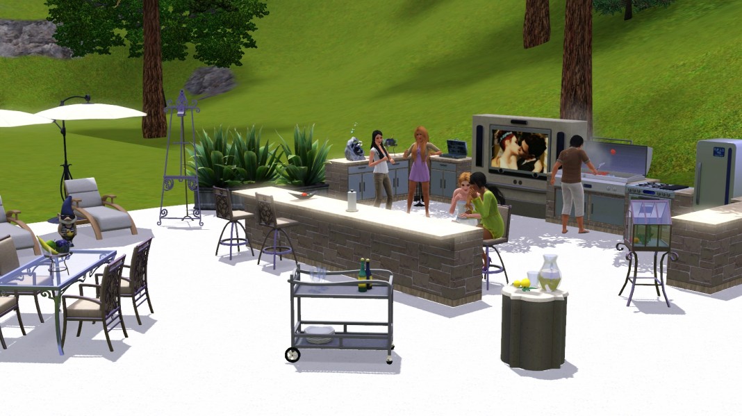 The Sims 3 Outdoor Living Stuff Archives | SimsVIP
