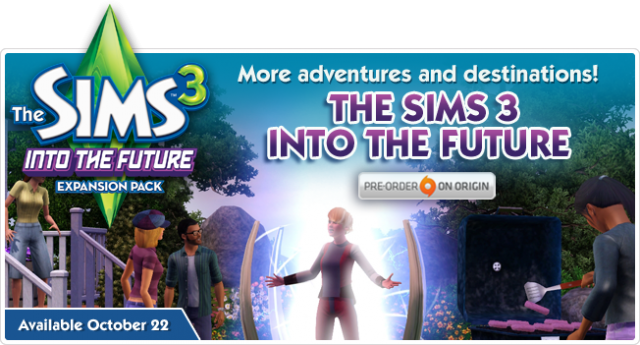 The Sims 3 Into the Future Release Date (10/22/13) | SimsVIP