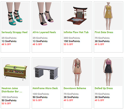 Sims 3 Store Sale Update | SimsVIP