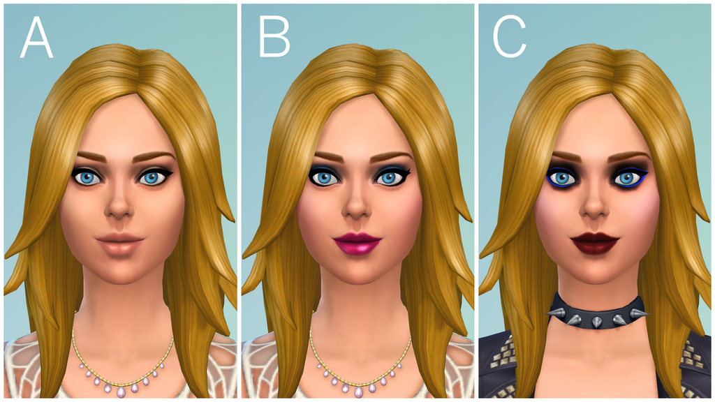 The Sims 4: CAS Makeup Preview! | SimsVIP