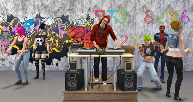 10 Vibrant Picks for Planning a Back Alley Rave | SimsVIP