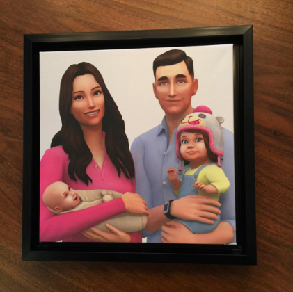The Sims 4: First "Unique Art" Rendering of a Toddler | SimsVIP