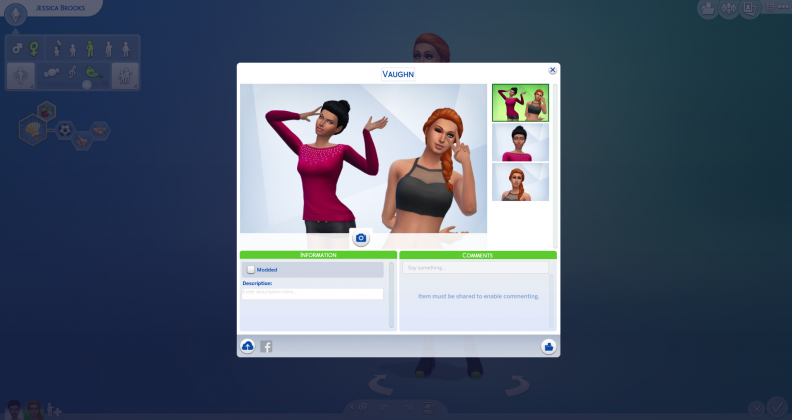 The Sims 4: Custom Gallery Poses | SimsVIP