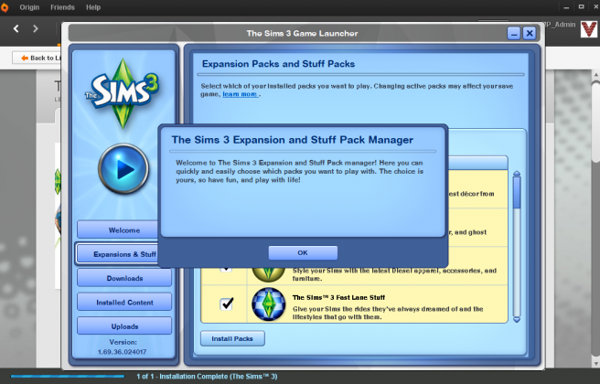 Sims 3 Launcher Update (November 12th, 2015) | SimsVIP