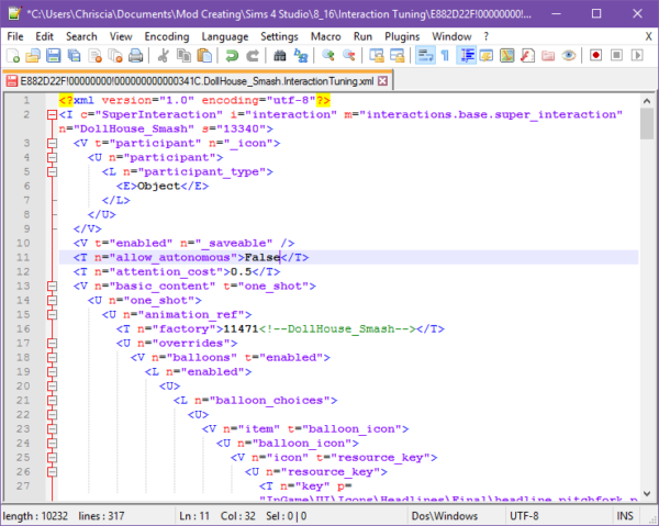 Creating No Autonomous Mods | SimsVIP