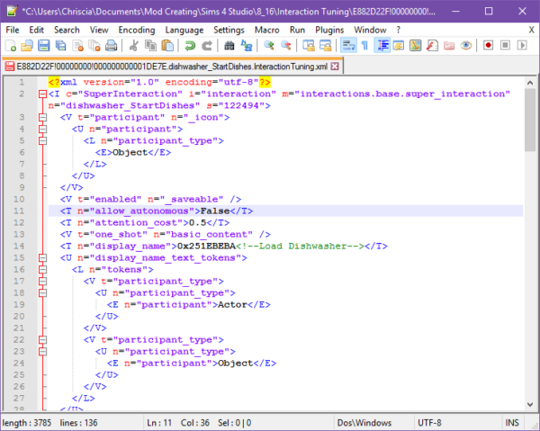 Creating No Autonomous Mods | SimsVIP