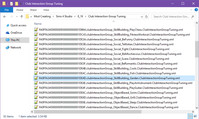 Editing Club Rule Interactions | SimsVIP