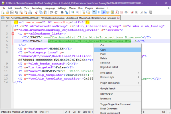 Editing Club Rule Interactions | SimsVIP