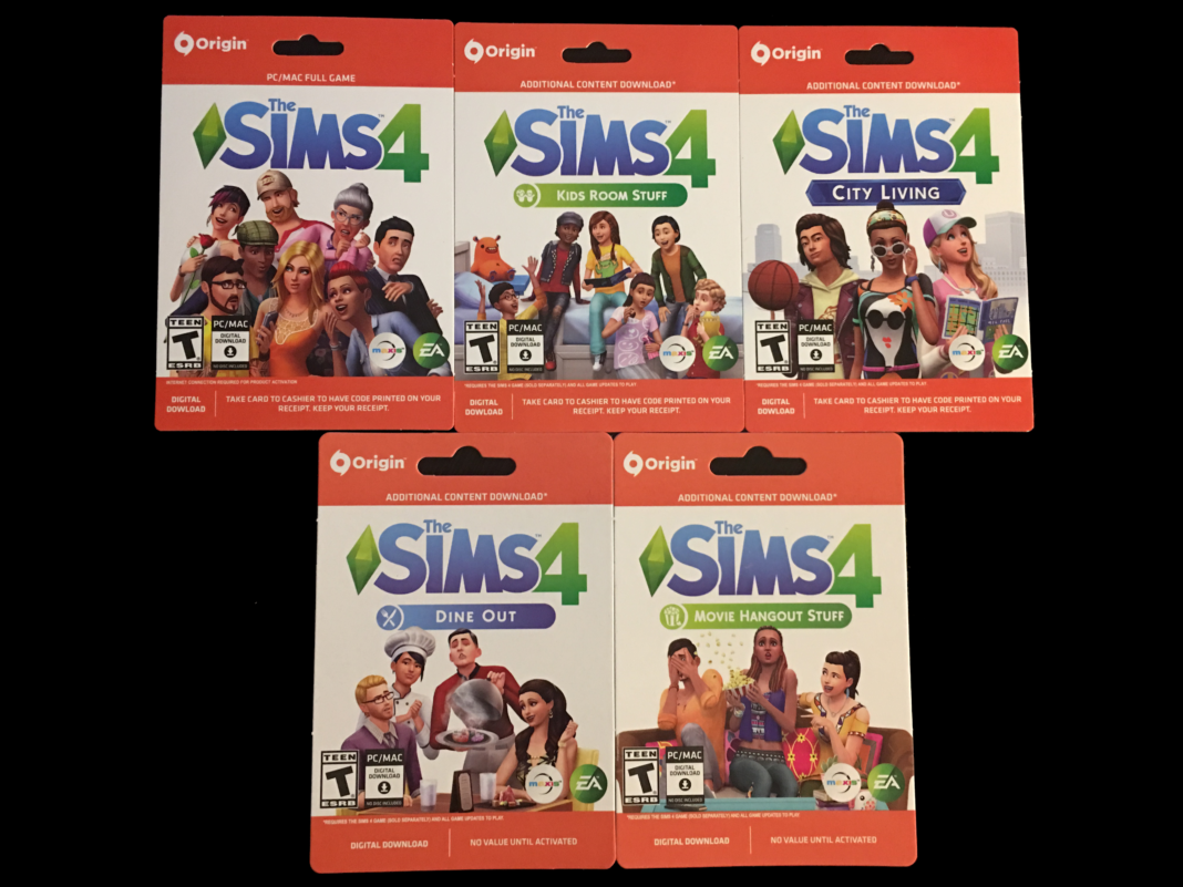 NEW: Select Sims 4 Games Now Sold as "Game Cards" | SimsVIP