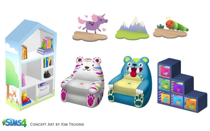 The Sims 4: Toddler Concept Art by Various Artists | SimsVIP
