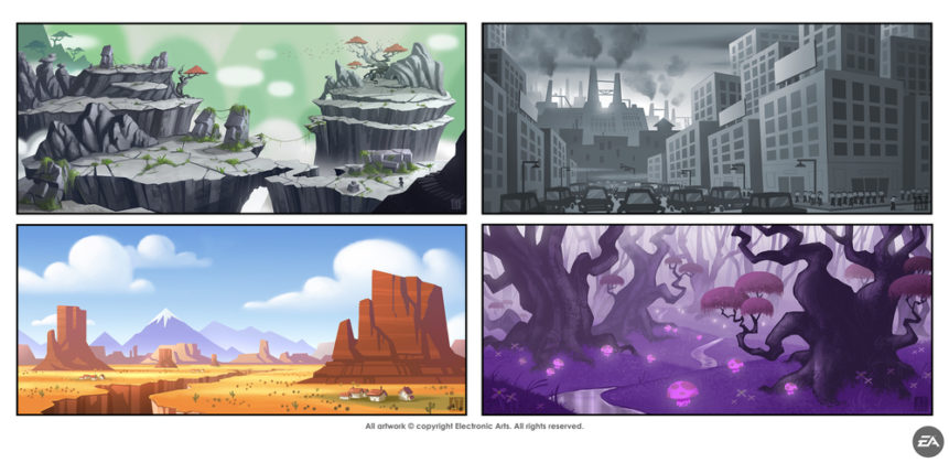 MySims: Various Concept Art by Tony Trujillo | SimsVIP