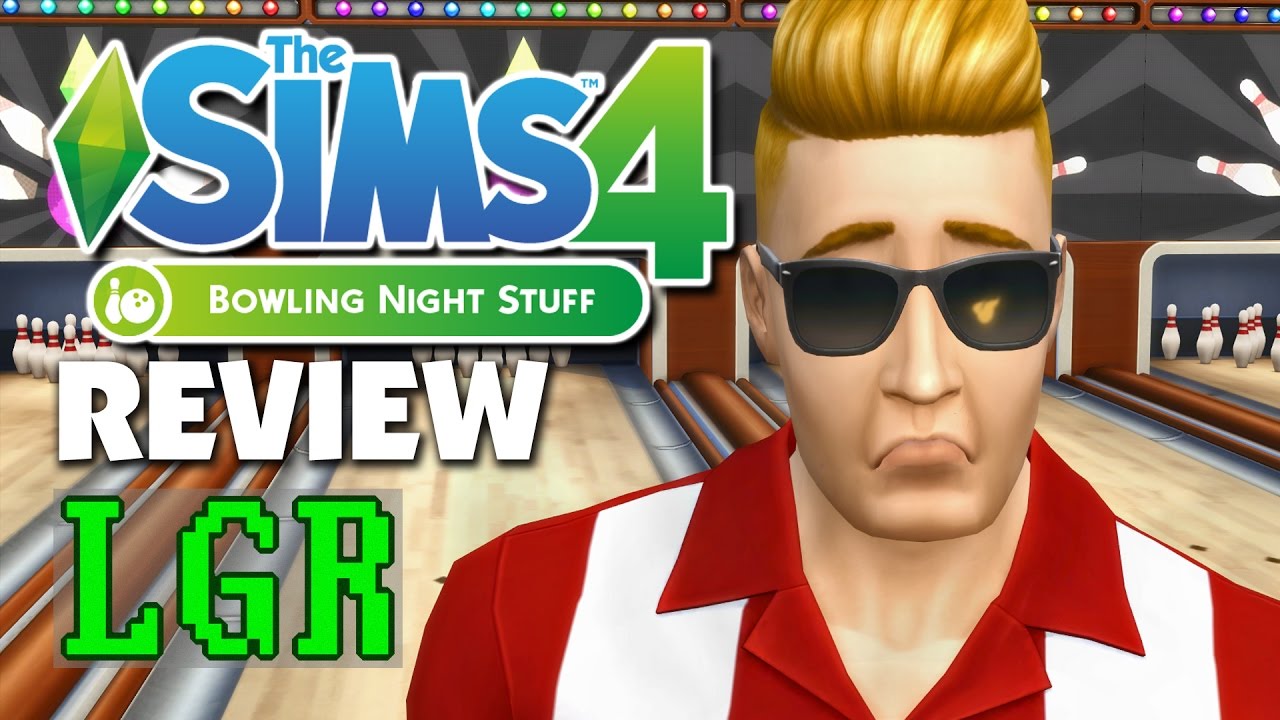 LGR Reviews The Sims 4 Bowling Night Stuff | SimsVIP