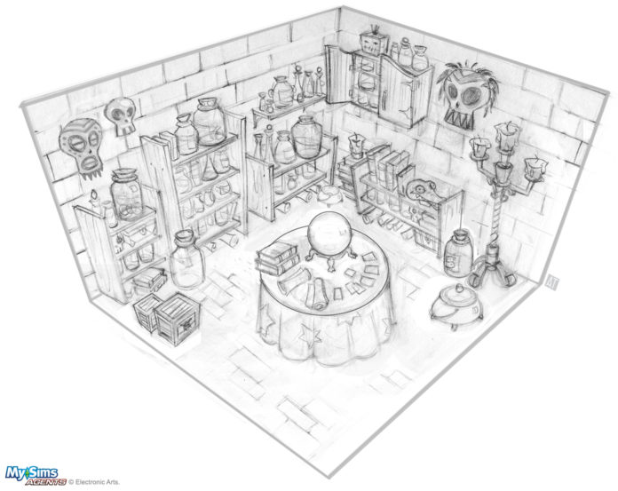 MySims: Various Concept Art by Tony Trujillo | SimsVIP