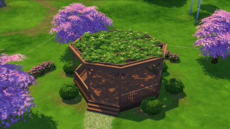 Tutorial: How to Build a Gazebo in The Sims 4 | SimsVIP