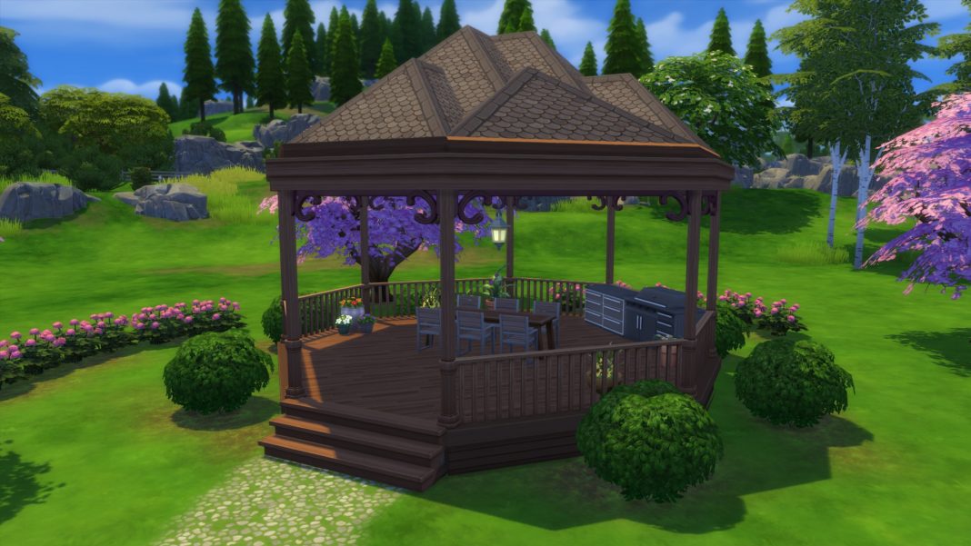 Tutorial: How to Build a Gazebo in The Sims 4 | SimsVIP