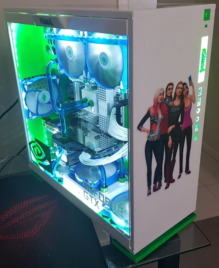 Check Out This Custom Built Sims 4 Themed Gaming PC | SimsVIP
