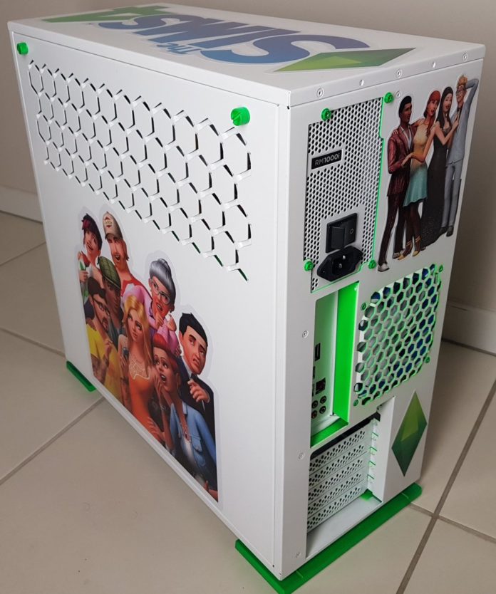 Check Out This Custom Built Sims 4 Themed Gaming PC | SimsVIP