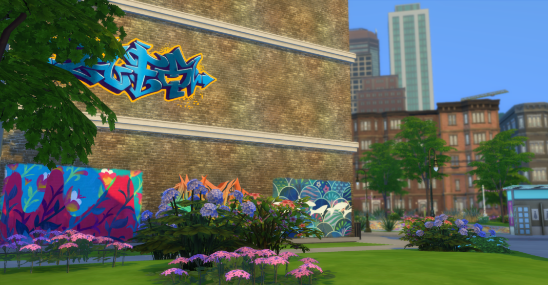 Inspiration Corner: The More Graffiti, the Better! | SimsVIP