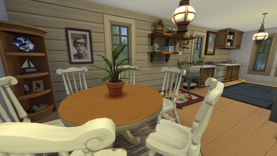 Build With Me: Rustic Home Using The Sims 4 Laundry Day Stuff | SimsVIP