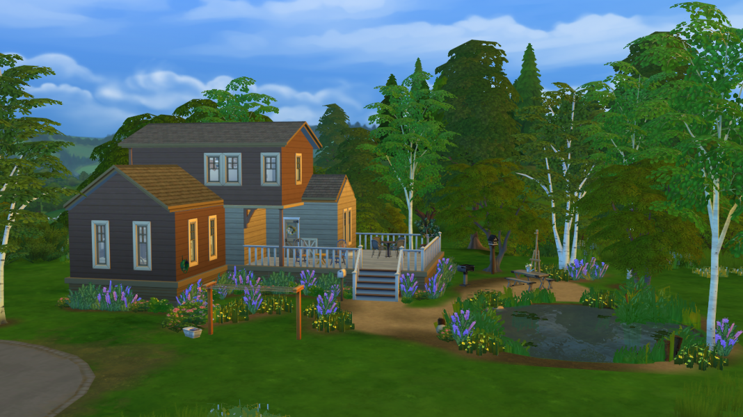 Build With Me: Rustic Home Using The Sims 4 Laundry Day Stuff | SimsVIP