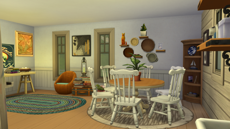 Build With Me: Rustic Home Using The Sims 4 Laundry Day Stuff | SimsVIP