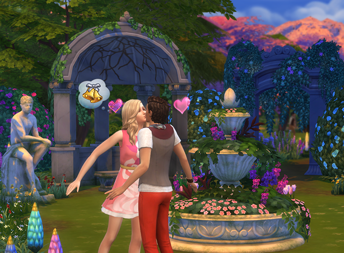 The Sims 4 Romantic Garden Stuff Now Available For Console | SimsVIP