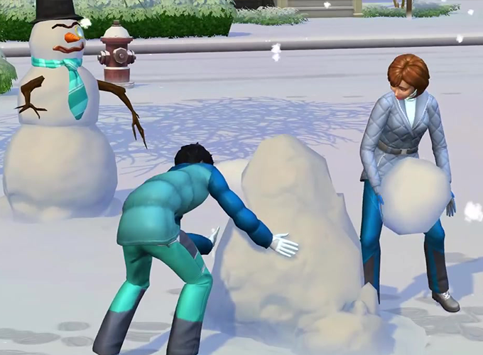 The Sims 4 Seasons: Three GIF Images | SimsVIP