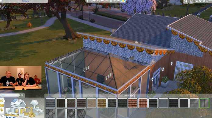 The Sims 4: Sneak Peek at the New Glass Roof Feature | SimsVIP