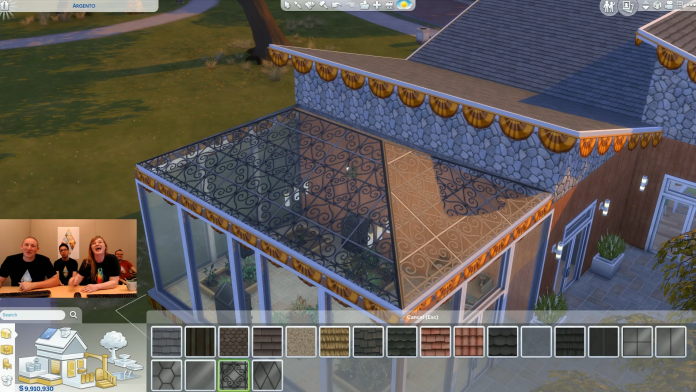 The Sims 4: Sneak Peek at the New Glass Roof Feature | SimsVIP