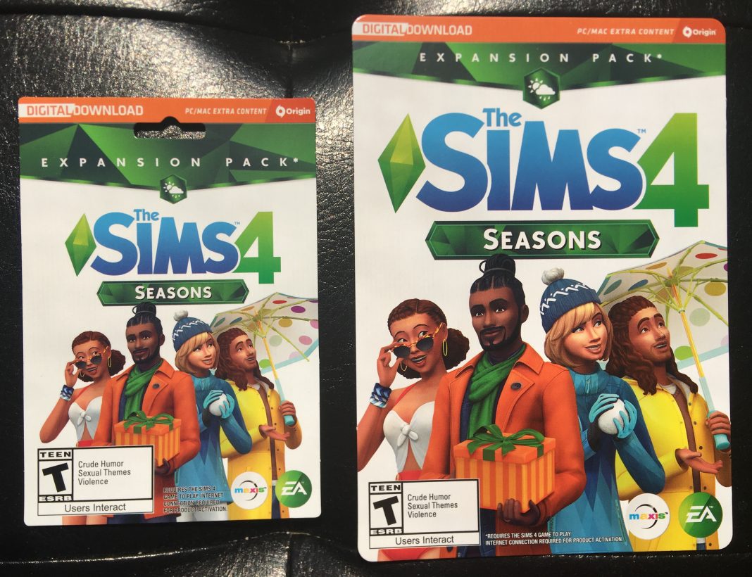 The Sims 4 New Game Cards Available At Walmart SimsVIP
