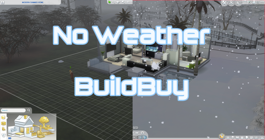 The Sims 4: "No Weather" & "FreeCam" in Build/Buy Mods Now Available ...