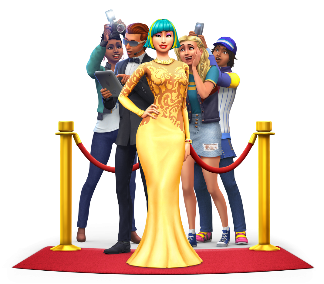 The Sims 4 Get Famous: Official Logo, Box Art, Icon, and Renders | SimsVIP