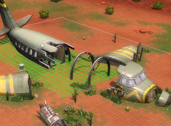 The Sims 4 StrangerVille: "Airplane Crash" Screenshots | SimsVIP