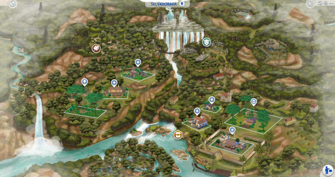 The Sims 4: World Map Replacements for ALL Worlds Now Available | SimsVIP