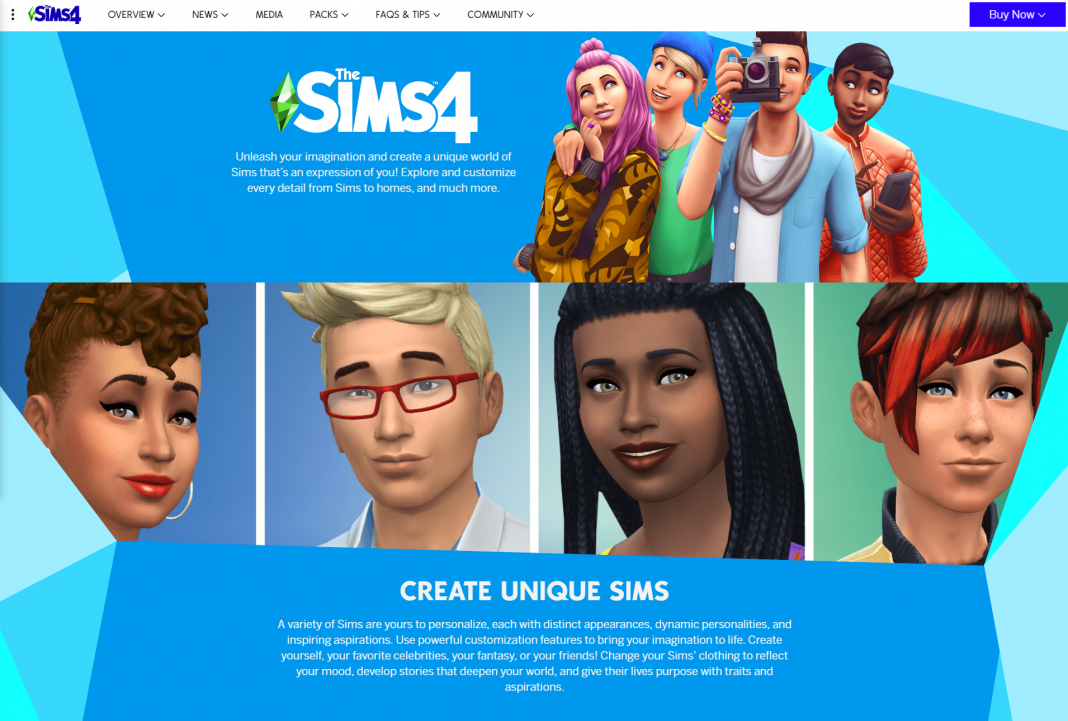 TheSims.com Updates With New Website Branding | SimsVIP