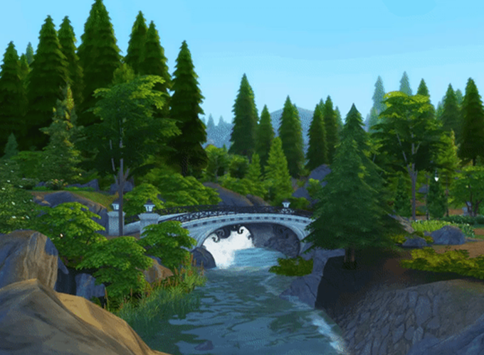 The Sims 4 Realm of Magic: New Scenic GIFs | SimsVIP