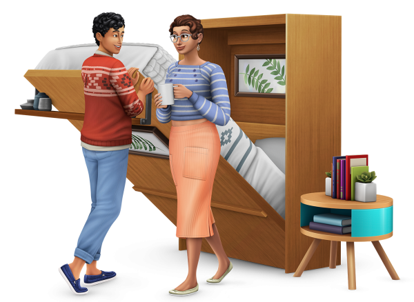 The Sims 4 Tiny Living Stuff: Official Logo, Box Art, Icon and Renders ...