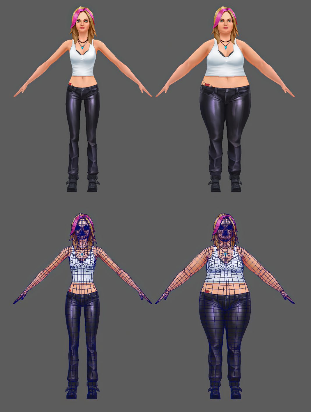 The Sims 4: Early Character Prototypes by Brian Steffel | SimsVIP