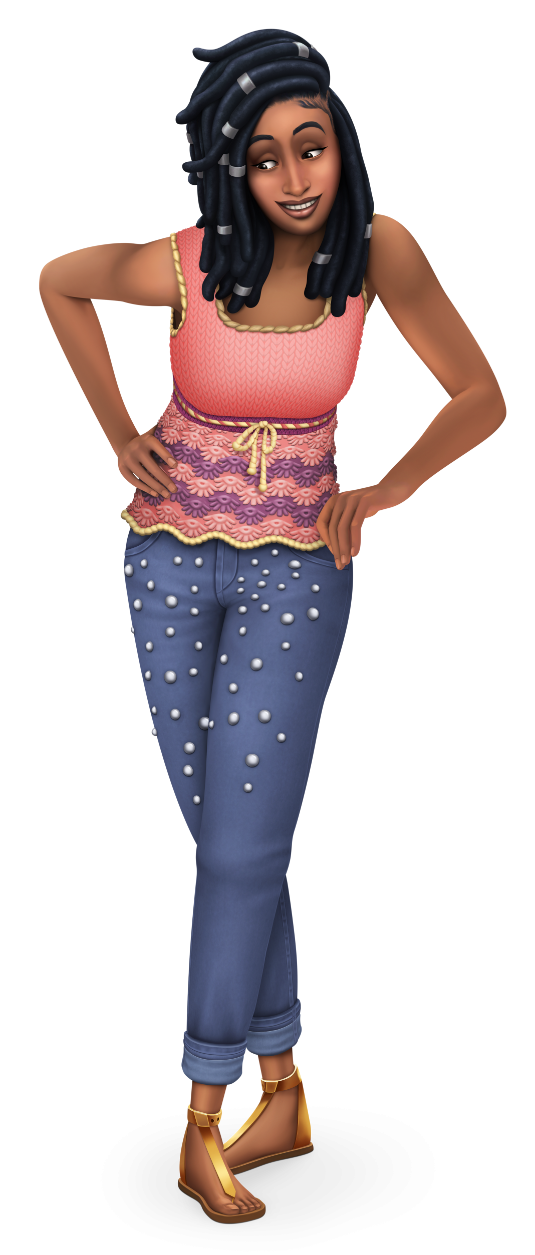 The Sims 4 Nifty Knitting: Official Logo, Box Art, Icon and Renders ...