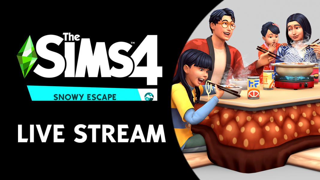 The Sims 4 Snowy Escape: Live Stream Set for October 30th, 2020 | SimsVIP