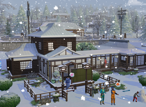 The Sims 4 Snowy Escape Expansion Archives | SimsVIP