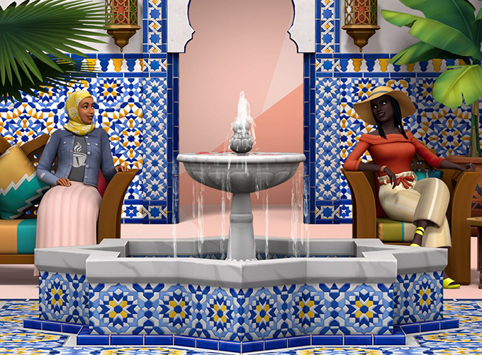 OFFICIAL LEAK: The Sims 4 Courtyard Oasis Kit Coming May 18th, 2021 ...