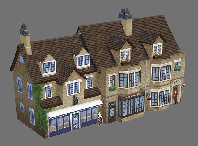 The Sims 4 Cottage Living: Shell Concepts by SimGuruBat | SimsVIP