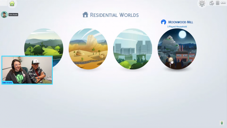 The Sims 4 Werewolves Game Pack: First Look at the World Map and Icon ...