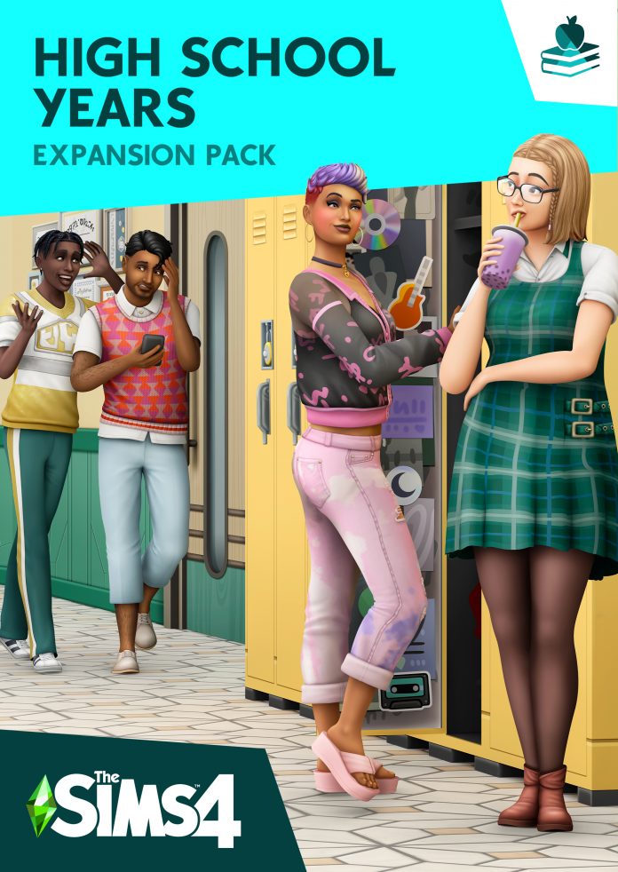 The Sims 4 High School Years Expansion: Official Logo, Box Art, and ...