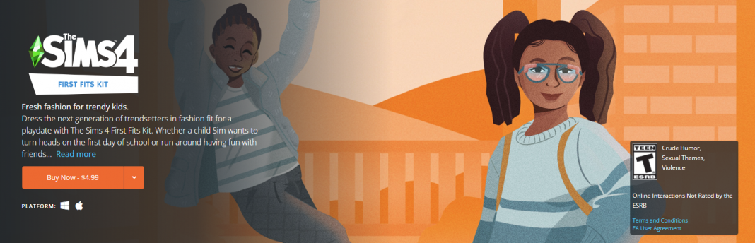 The Sims 4 First Fits Kit Now Available for Purchase | SimsVIP