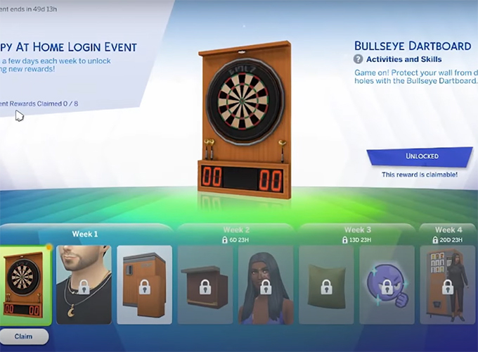 "Login Events" Have Officially Begun on The Sims 4 | SimsVIP