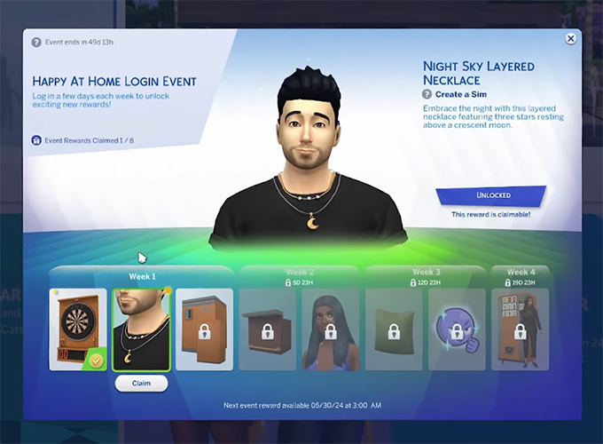 Official Leak: "Login Events" Are Coming to The Sims 4 | SimsVIP