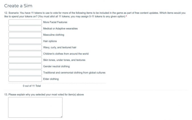 New Survey Asks Players About Free Updates to The Sims 4 | SimsVIP